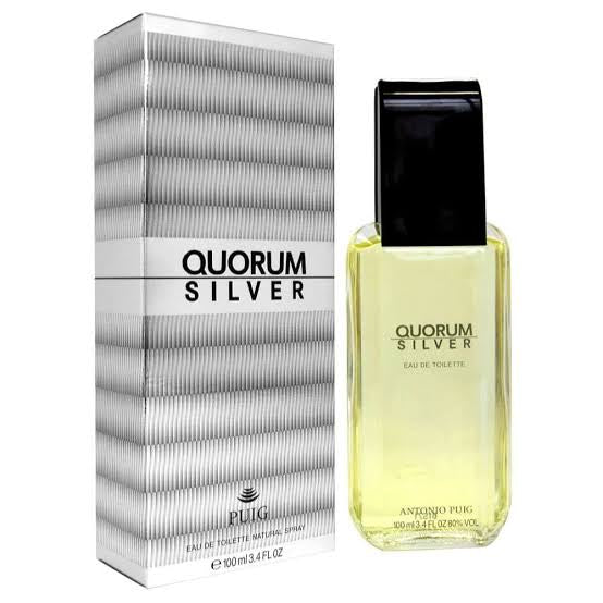 QUORUM SILVER FOR MEN EDT 100ML – Perfumeria La Quinta