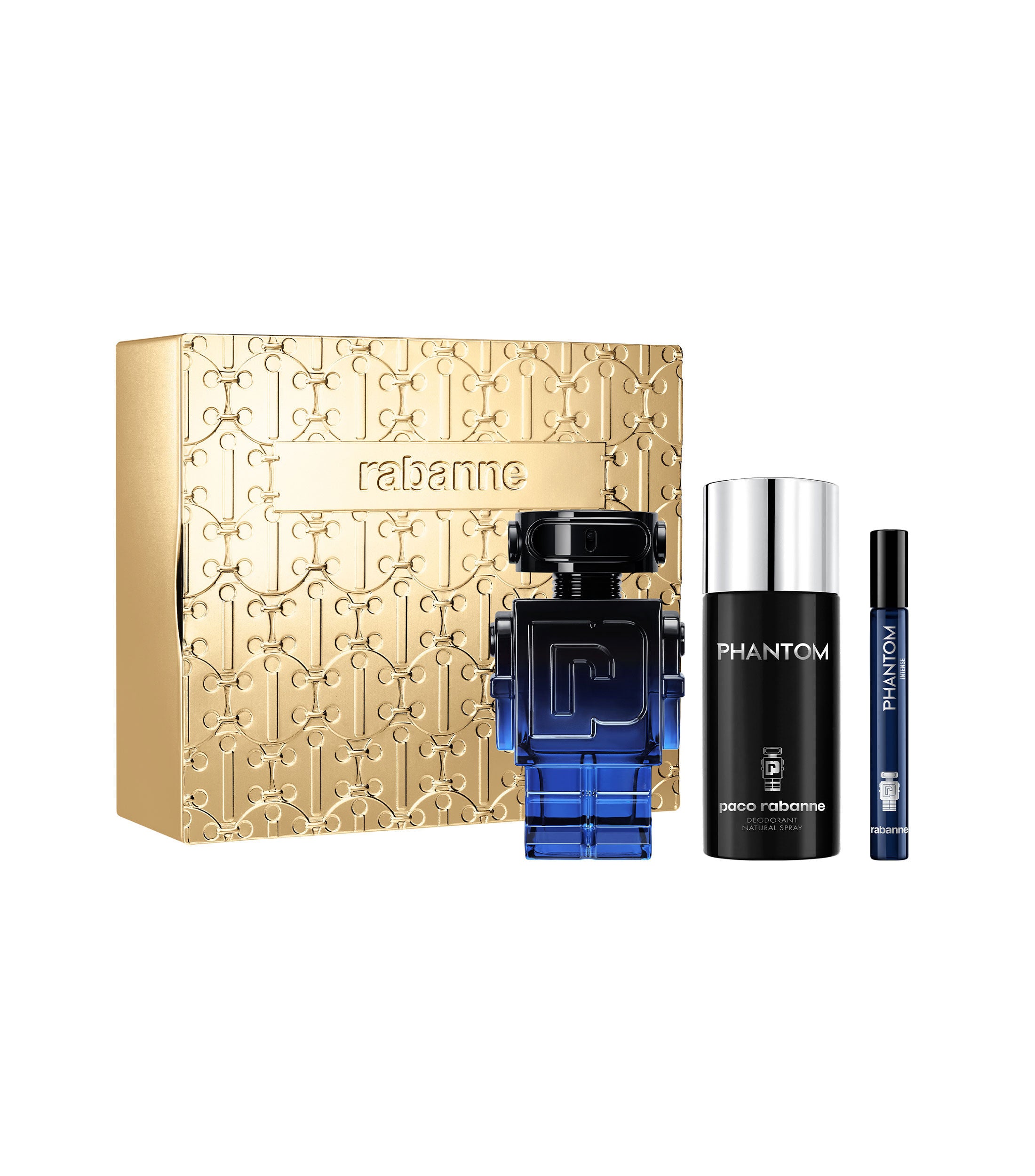 PACO RABANNE SET PHANTOM INTENSE POUR HOMME 3 PZAS – Perfumeria La Quinta