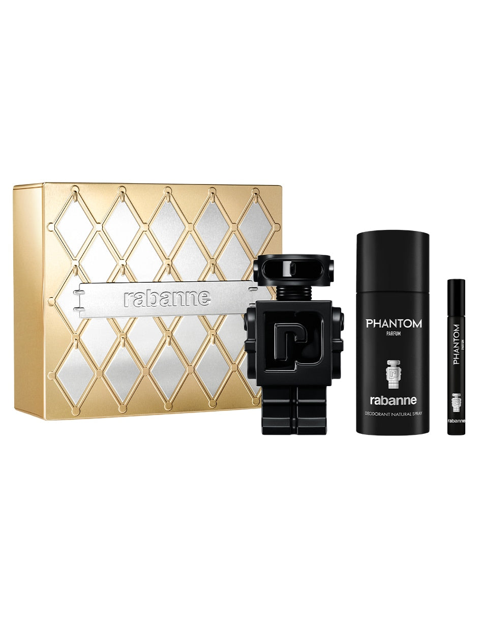 PACO RABANNE SET PHANTOM PARFUM POUR HOMME 3 PZAS – Perfumeria La Quinta