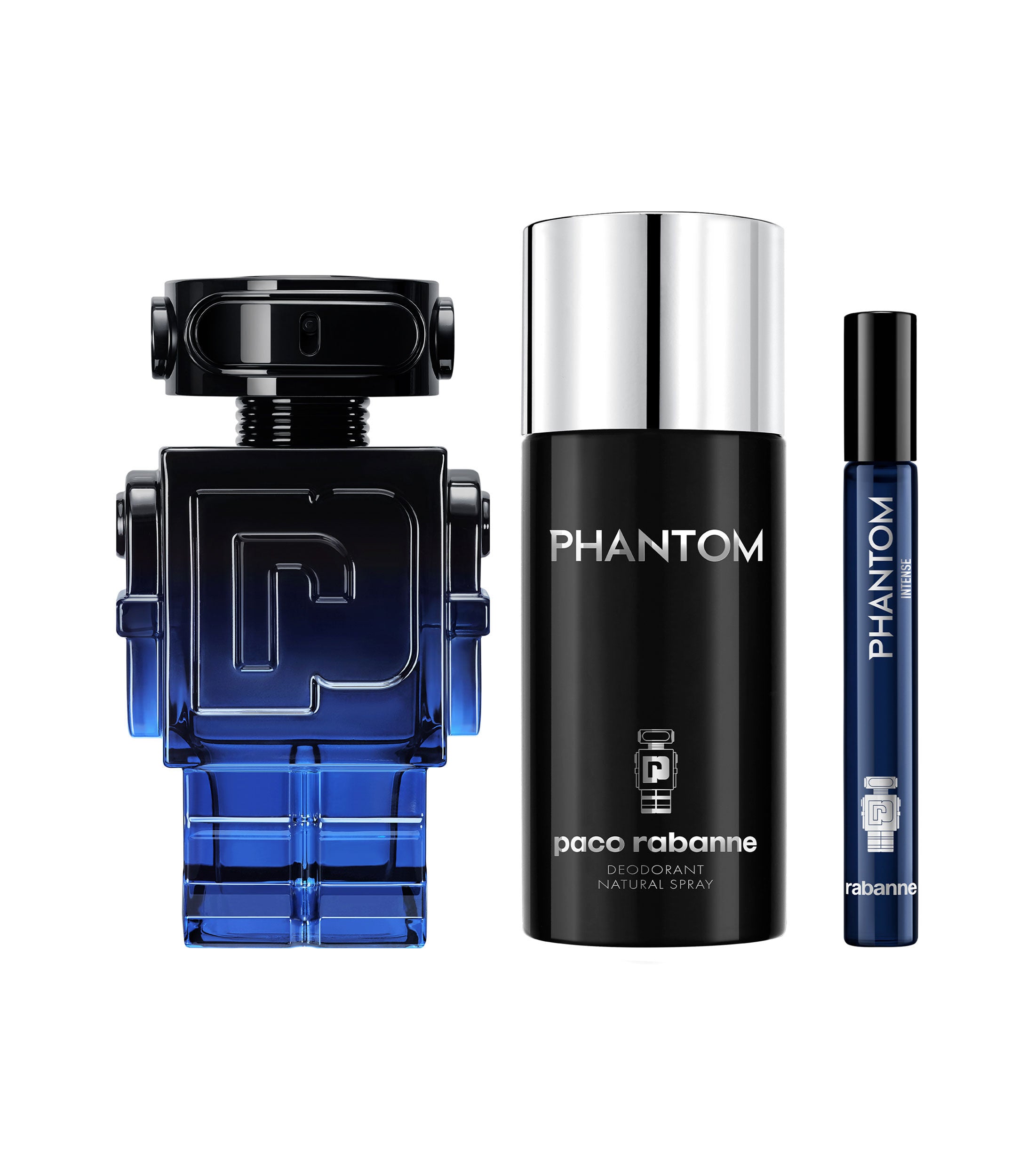 PACO RABANNE SET PHANTOM INTENSE POUR HOMME 3 PZAS – Perfumeria La Quinta