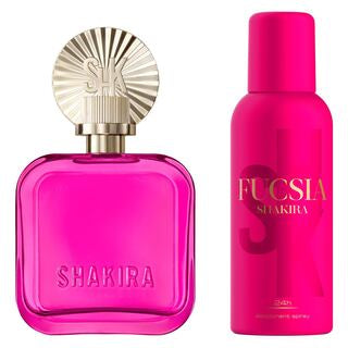SHAKIRA SET FUCSIA EDP FOR HER 2 PZAS – Perfumeria La Quinta