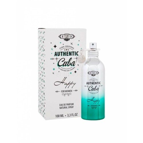 CUBA AUTHENTIC HAPPY FOR WOMAN EDP 100ML – Perfumeria La Quinta