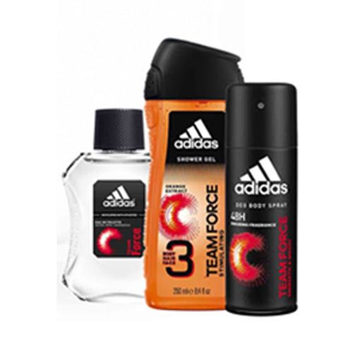 ADIDAS SET TEAM FORCE 3PZAS FOR MEN – Perfumeria La Quinta