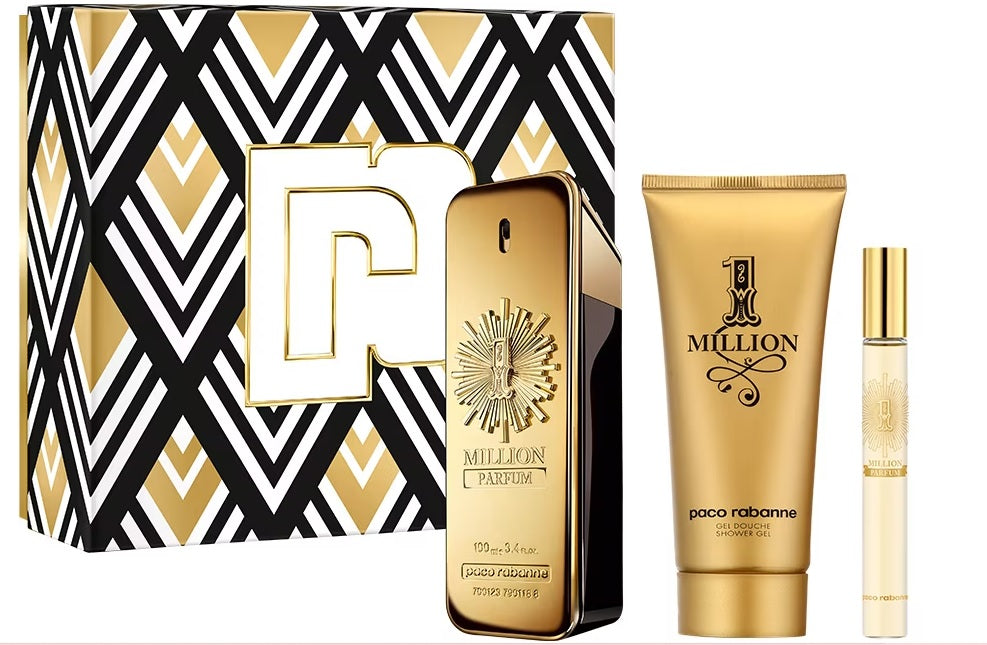 PACO RABANNE SET ONE MILLON PARFUM 3 PZAS – Perfumeria La Quinta