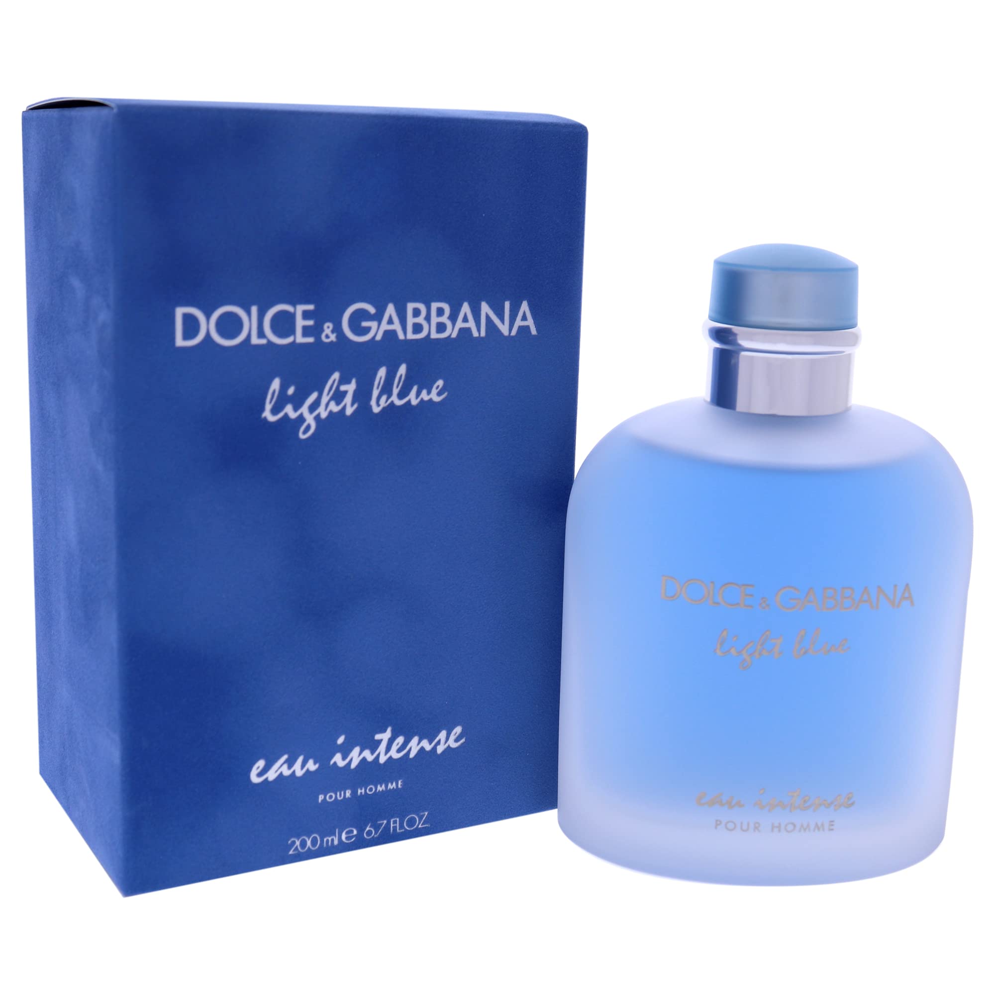 DOLCE AND GABBANA LIGHT BLUE EAU INTENSE POUR HOMME EDP 100ML ...