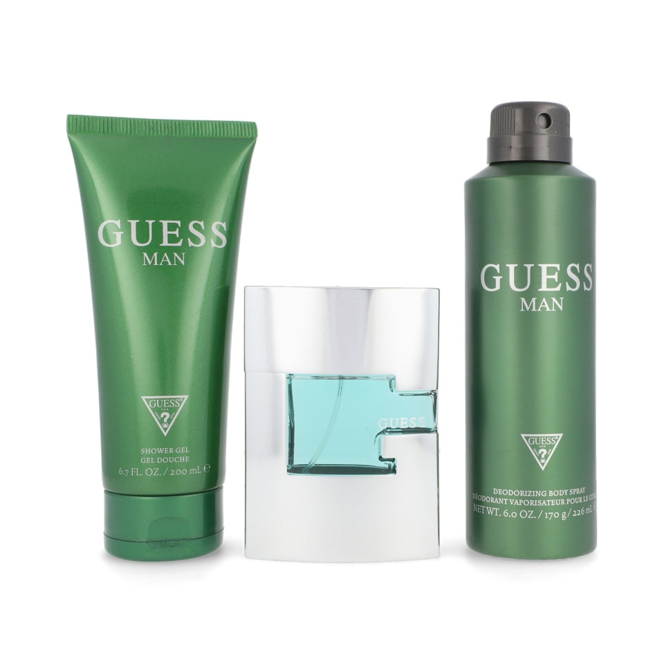 GUESS SET GUESS MAN 3 PZAS – Perfumeria La Quinta