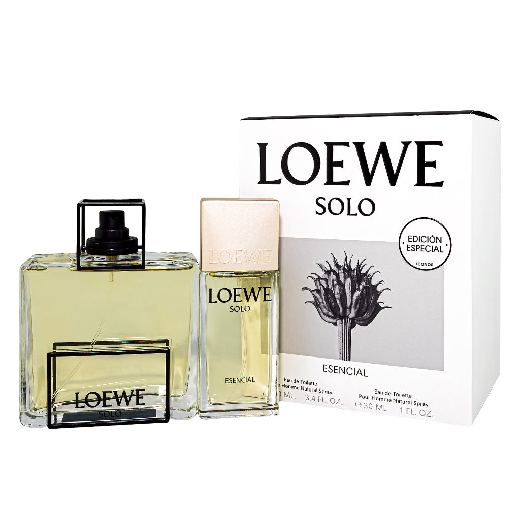 LOEWE SET SOLO ESENCIAL POUR HOMME EDT 2 PZAS – Perfumeria La Quinta