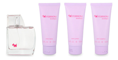 FERRIONI SET WOMAN EDP 4 PZAS – Perfumeria La Quinta